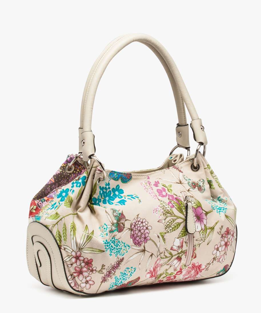 Gemo sacs et accessoires sac a main femme motif patchwork multicolore ...