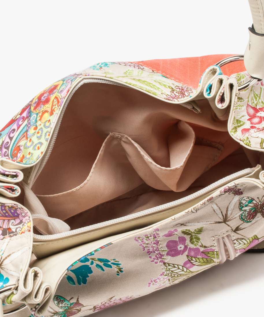 sac a main femme motif patchwork multicolore sacs a main femme | GÉMO