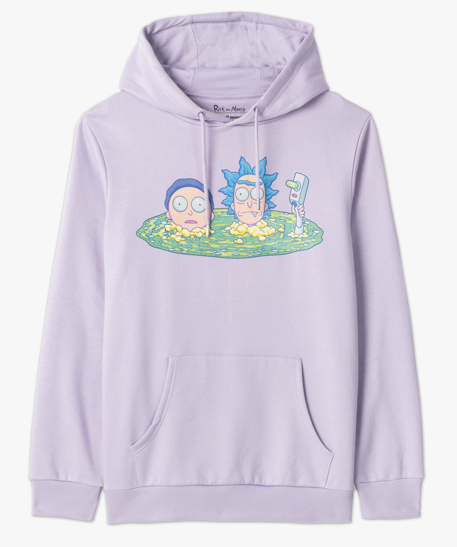 sweat homme a capuche avec motif – rick and morty violet sweats homme ...