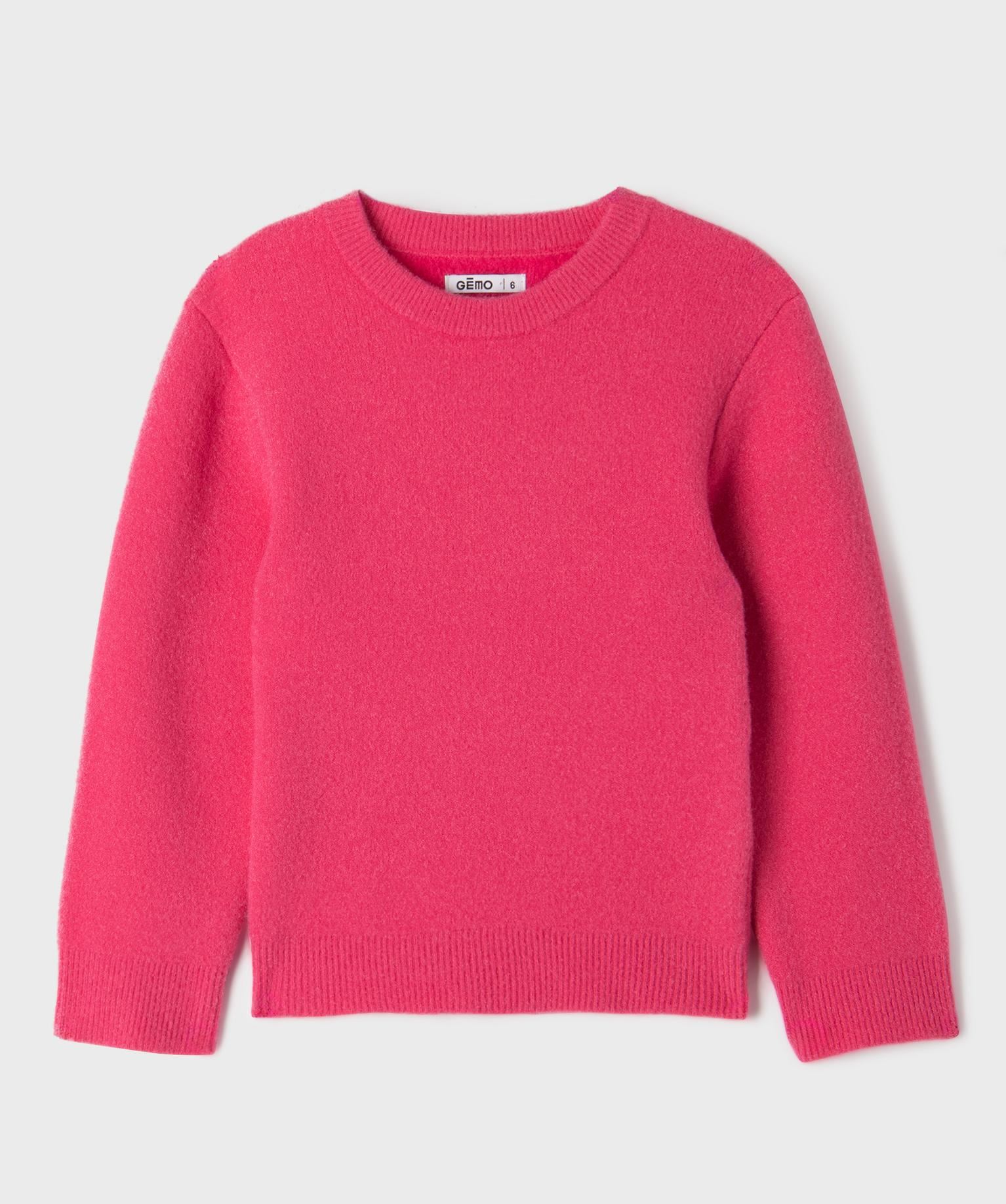 pull en maille scintillante avec interieur douillet fille rose standard ...